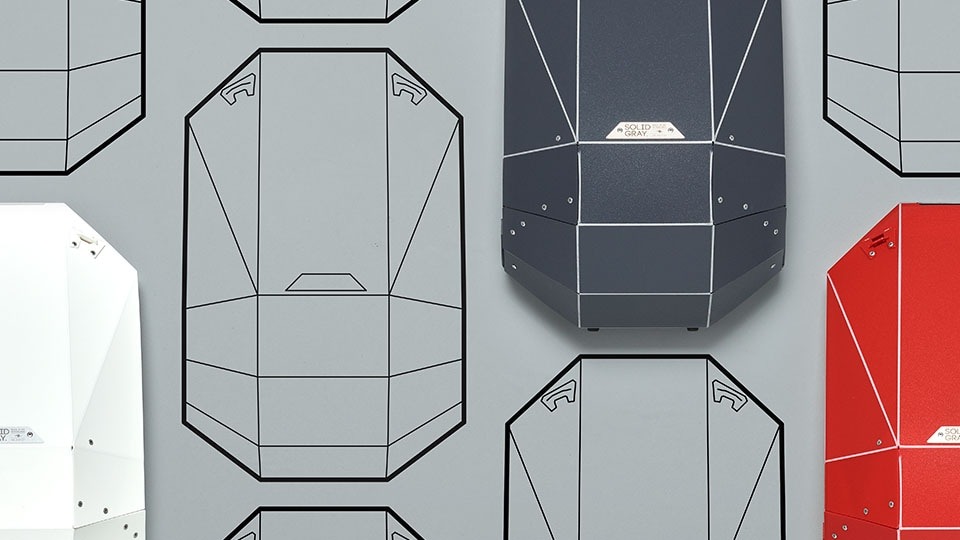 SOLID GRAY® | The futuristic lightweight hard shell backpack