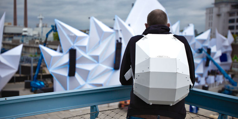 Geometric backpack by SOLID GRAY® | Design story