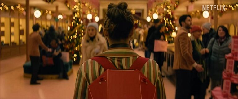 Jingle Bell Heist Backpack | SOLID GRAY on Netflix - SOLID GRAY