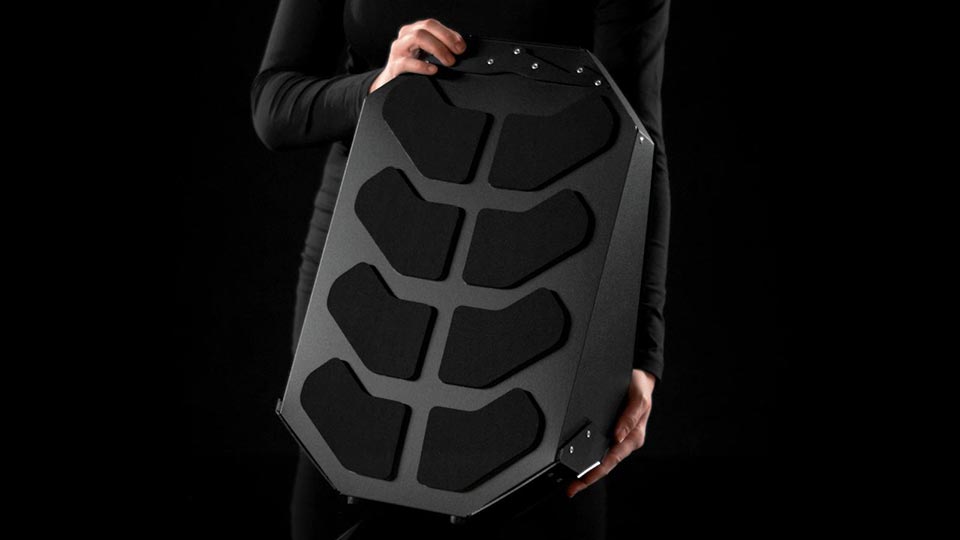 SOLID GRAY® | The futuristic lightweight hard shell backpack