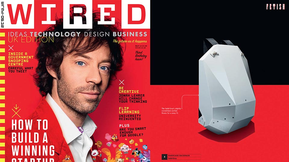 SOLID GRAY® | The futuristic lightweight hard shell backpack